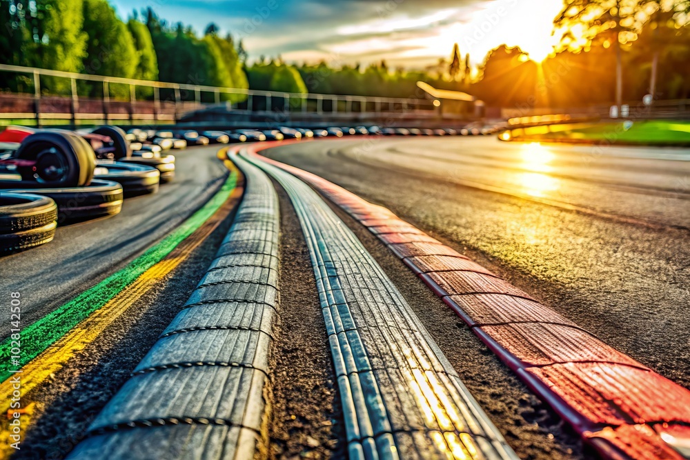 Dynamic Textures of Outdoor Go-Kart Racing Tracks Under Vibrant ...