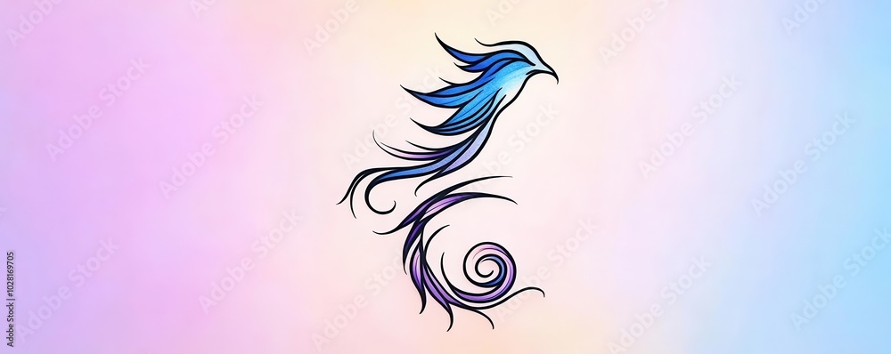 Air element tattoo, feathers and gusts of wind spiraling up spine ...