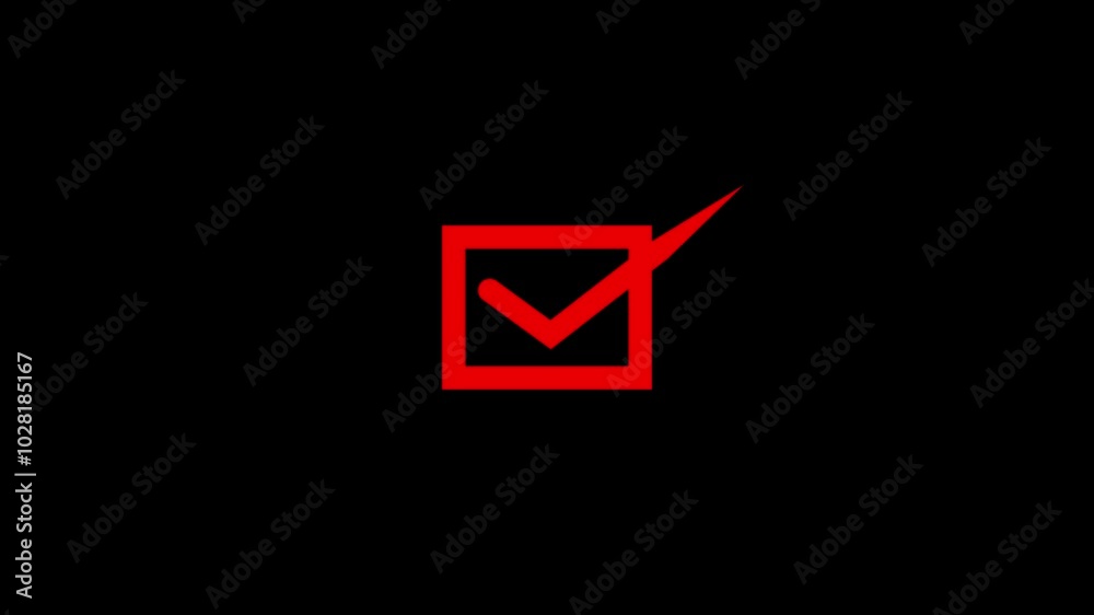 Check mark symbol. approved tick mark icon, success, correct concept ...