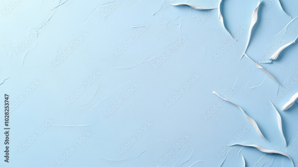 Softly textured light blue background, with a minimalist and calming ...
