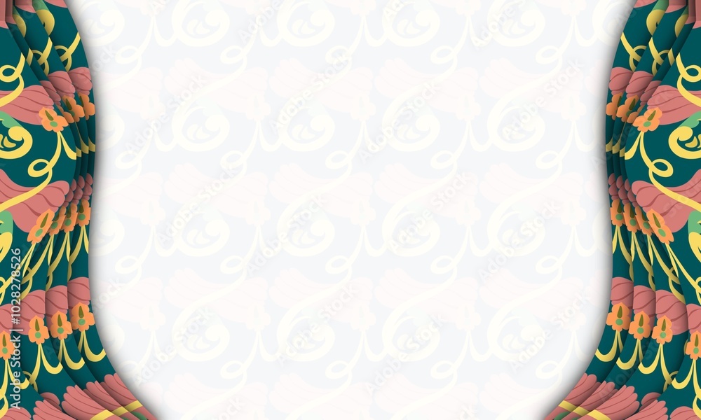 indonesia motif illustration background. presentation and powerpoint ...