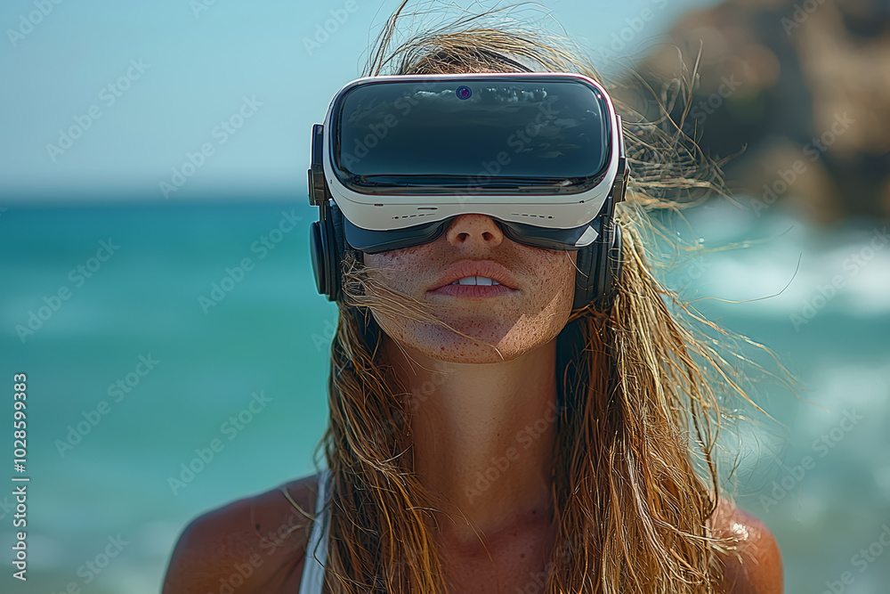 A travel company offering virtual reality tours of destinations in the ...