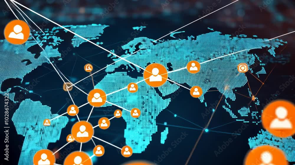 Discover the evolving landscape of global networking as interconnected ...