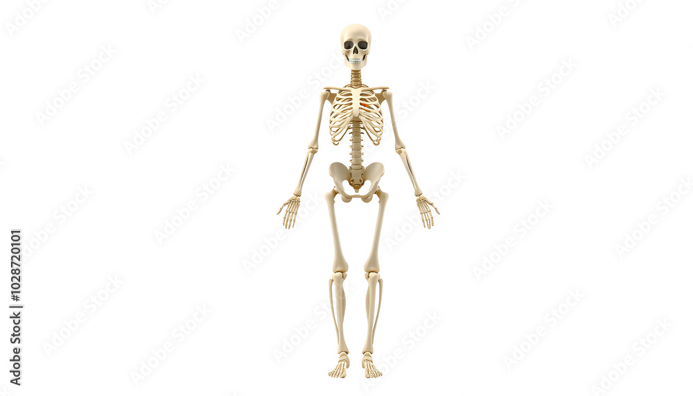 Women Skeleton Human body bones of female concept with different hands ...