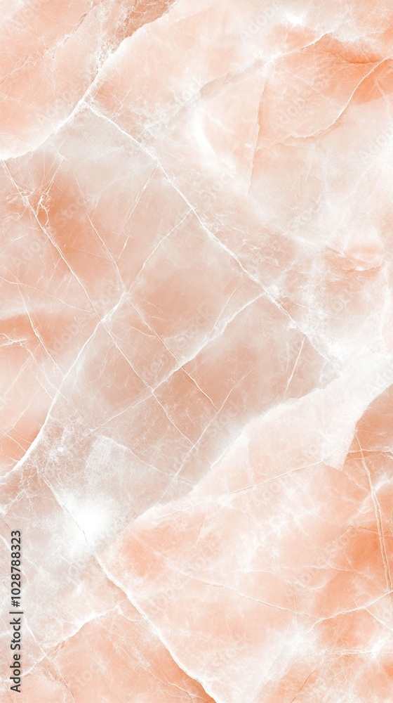 Elegant rose quartz marble texture with delicate white veins creating a ...