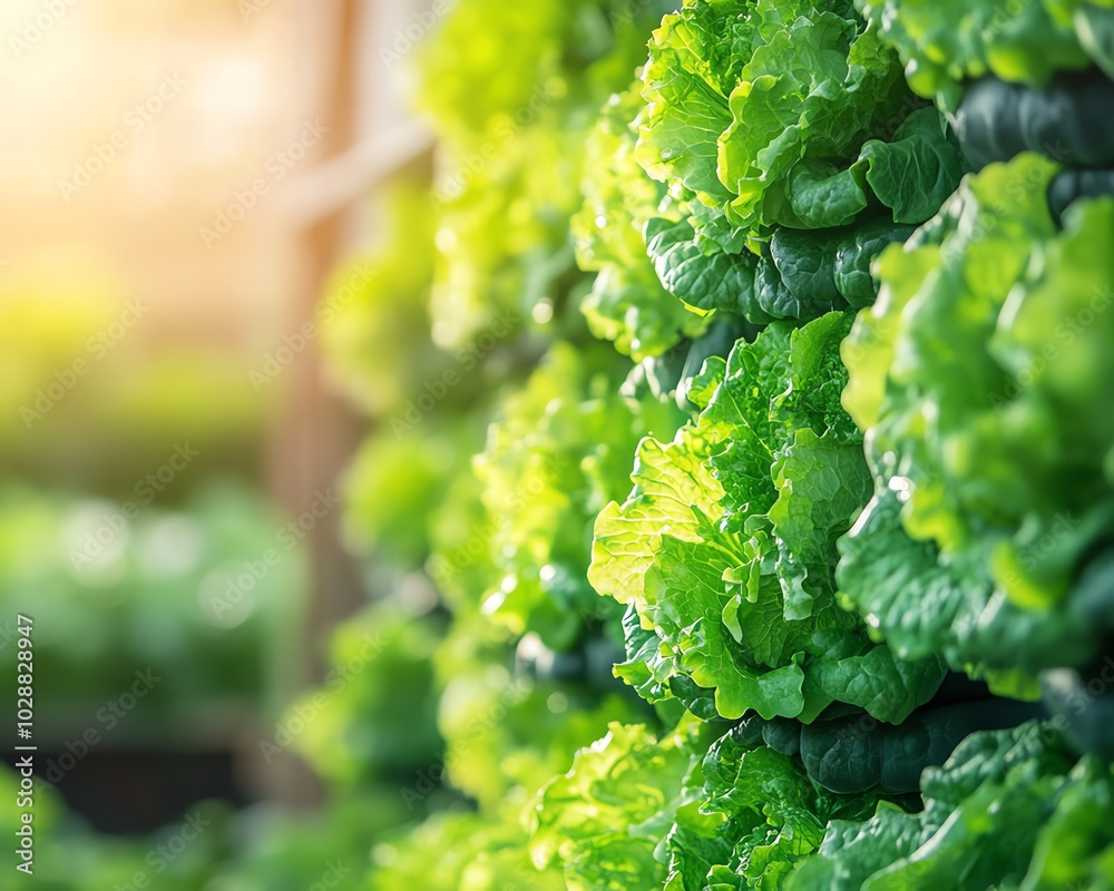 Innovative hydroponic tower system growing fresh green lettuce ... Innovative hydroponic tower system growing fresh green lettuce ...