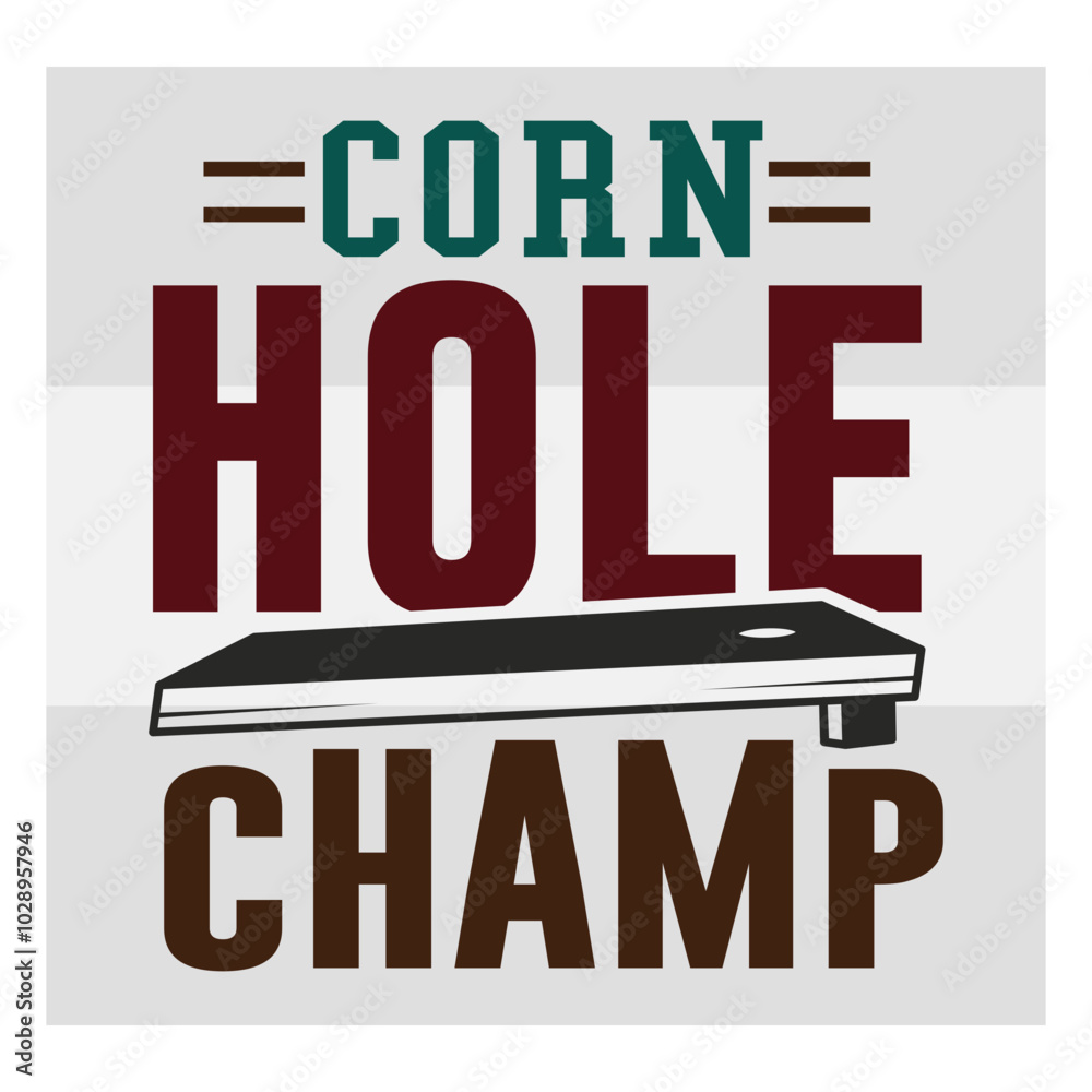 Cornhole Champ Svg, Champ Svg, Cornhole T-shirt Design, Sports Svg ...