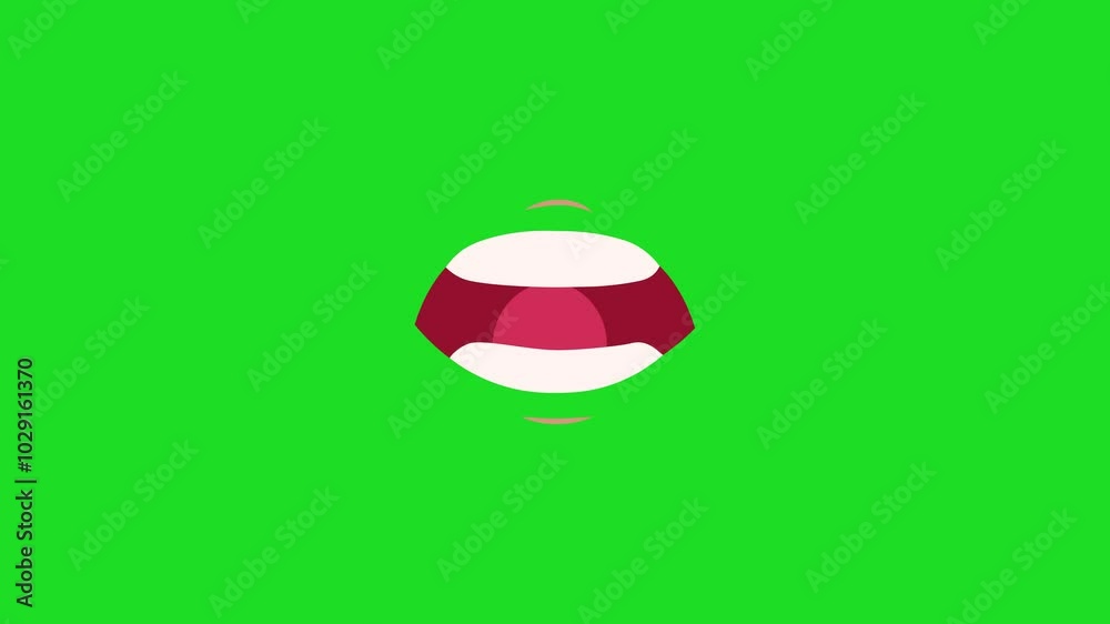 Funny animated cartoon lips movement animated talking lips talking ...
