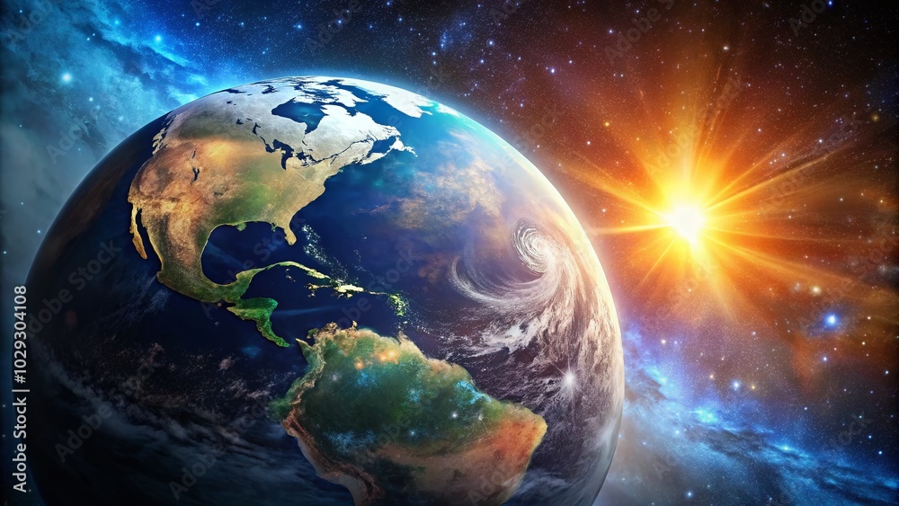 Earth Axis Concept with High Depth of Field: Exploring Planetary ...