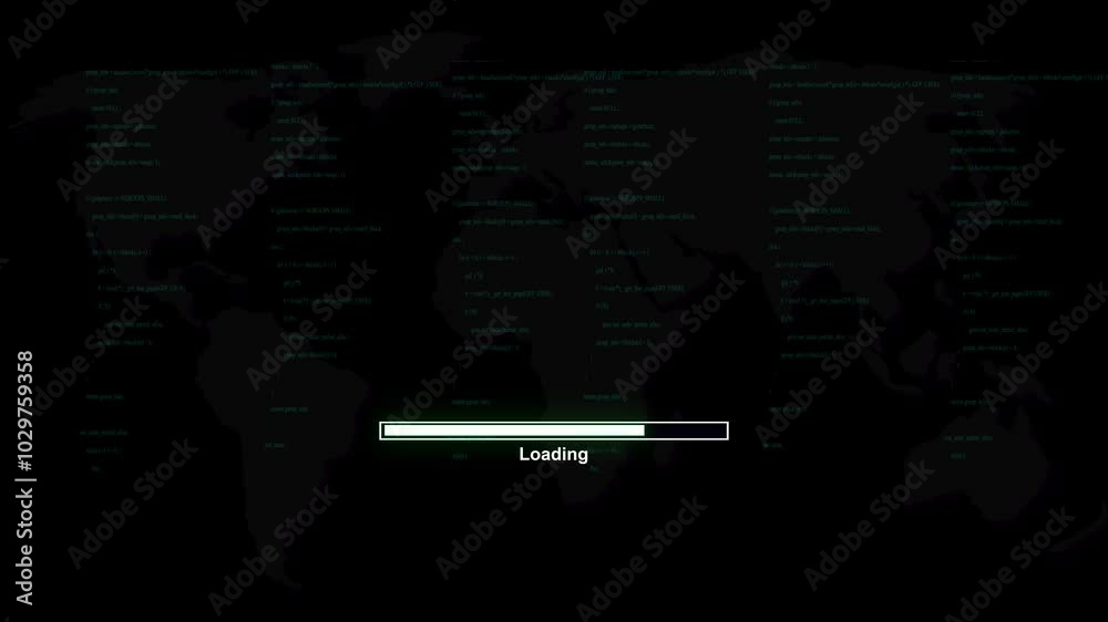Hacked System Animation: Cyber Attack, Data Breach, Server Compromised ...