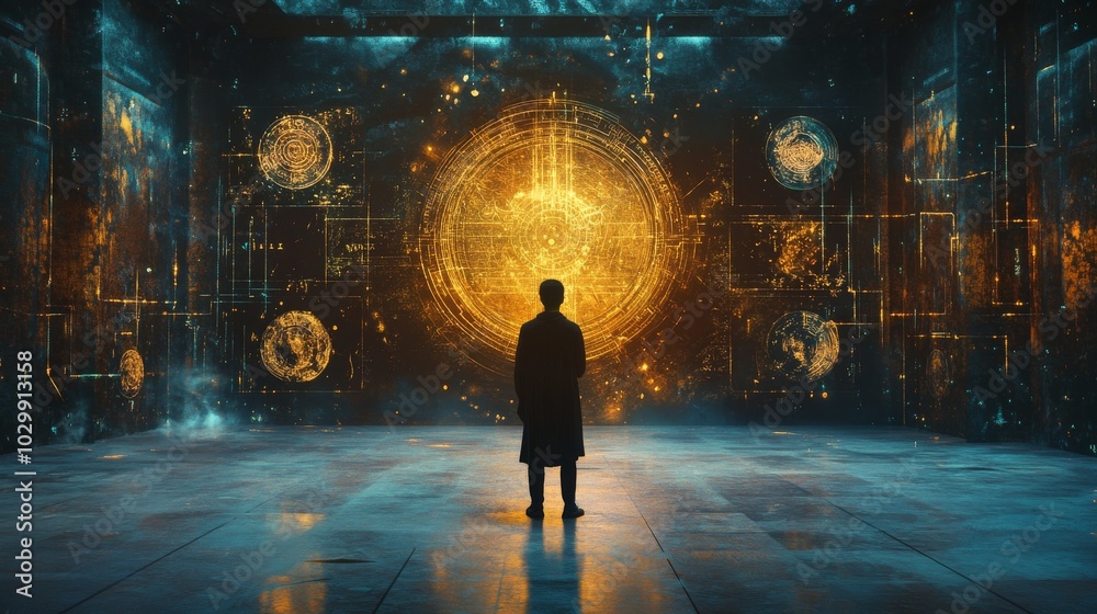 A digital interface where the connection between religion and mythology ...
