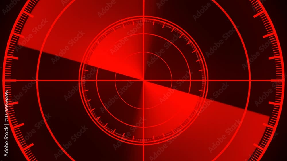 Loading Animated radar Hud, Radar screen animation and radio signal ...