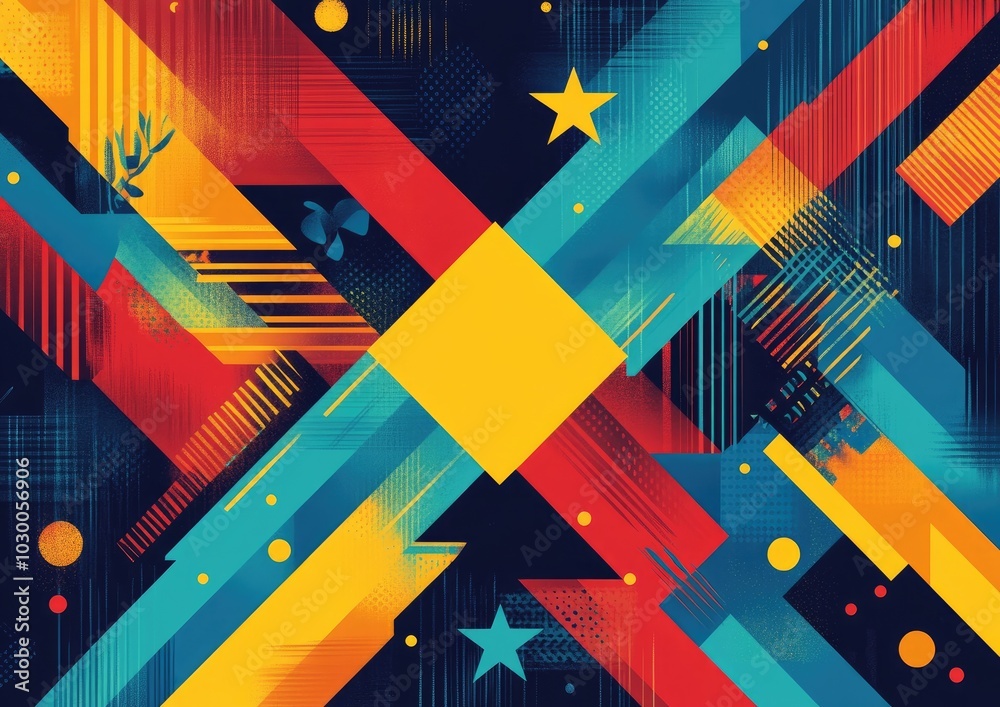 Vibrant Horizontal Banner Celebrating Filipino Culture with Bold Colors ...