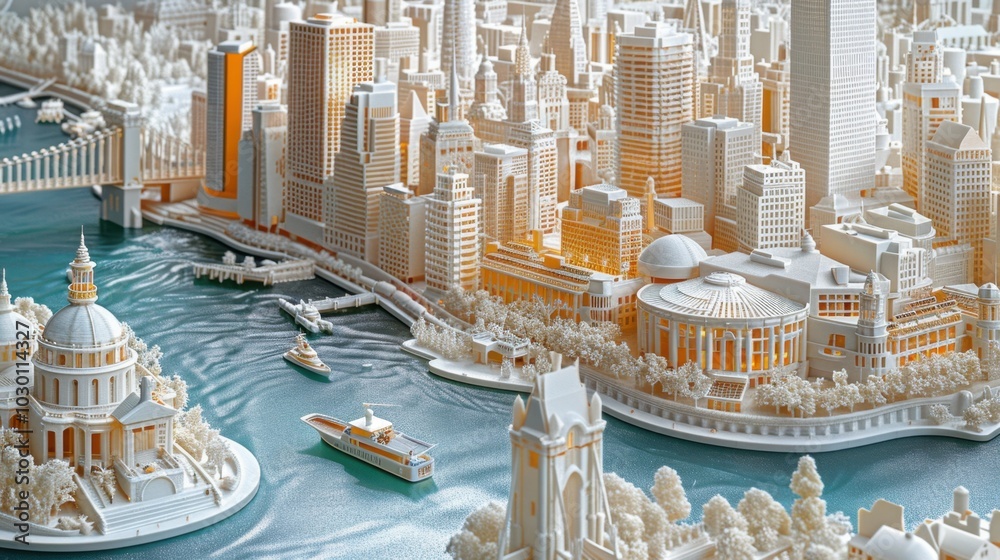 3D Printed Architecture Models: Fine-detail scale models of buildings ...