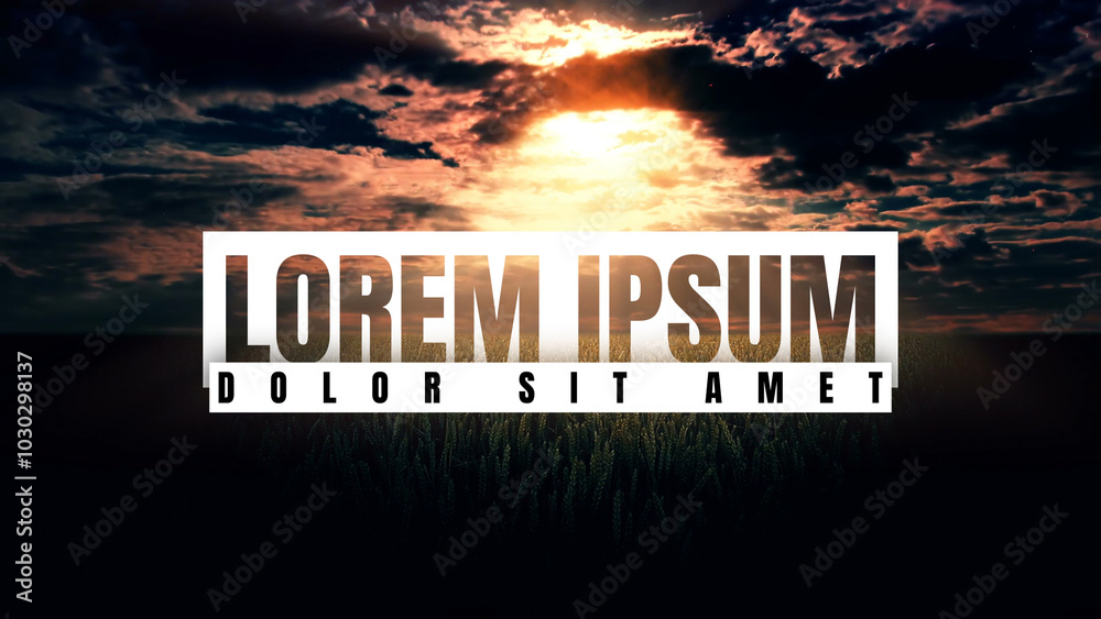 Boxed Title Animation | Colorful Animated Typography for Vlog Creators ...