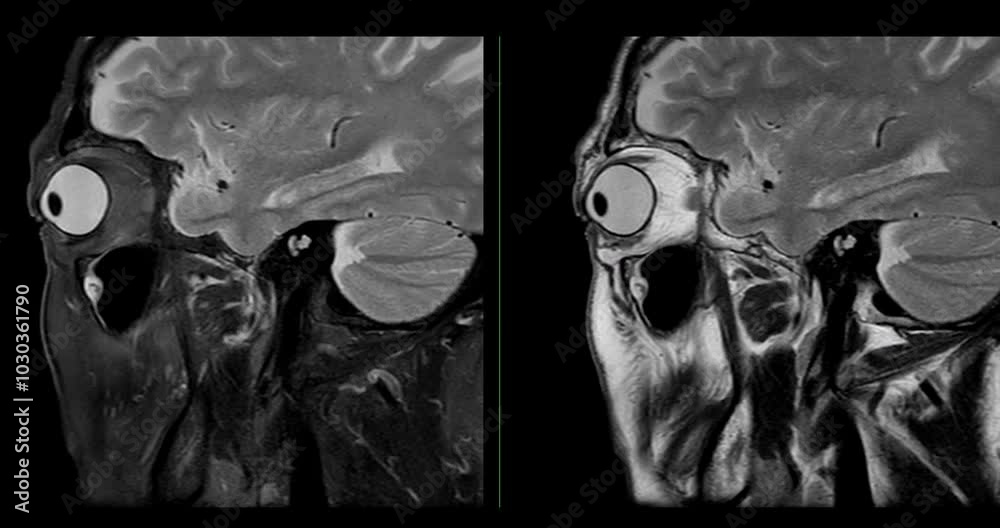 High-Resolution MRI Scan of Paranasal Sinuses for Medical Diagnosis and ...