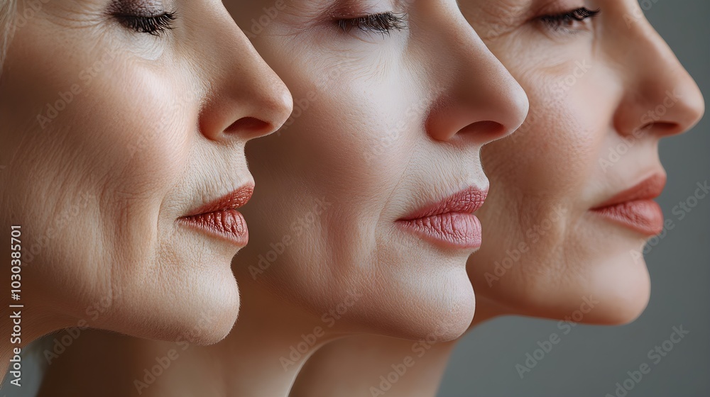 Develop an infographic explaining how wrinkles form around the mouth ...