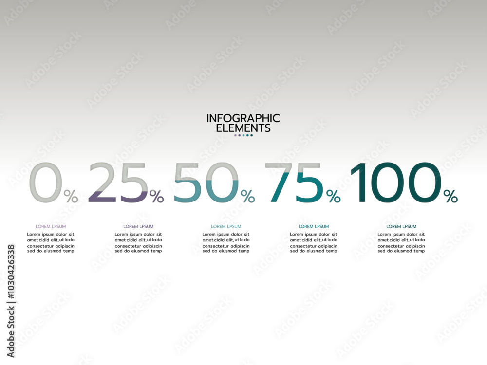 Circle percentage infographic diagrams set. Percentage pie chart for ...