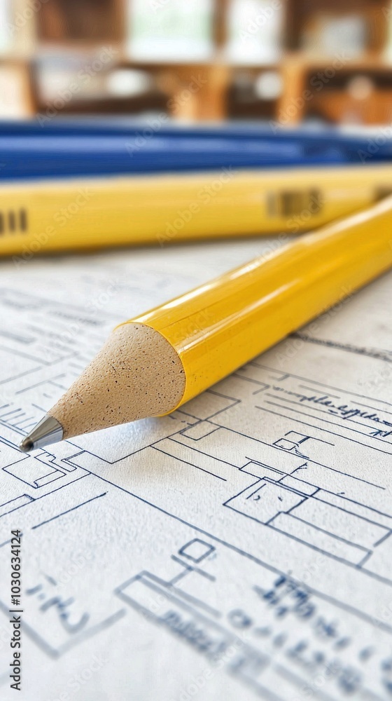 Design a crisp frontal view of complex insurance paperwork, including a ...