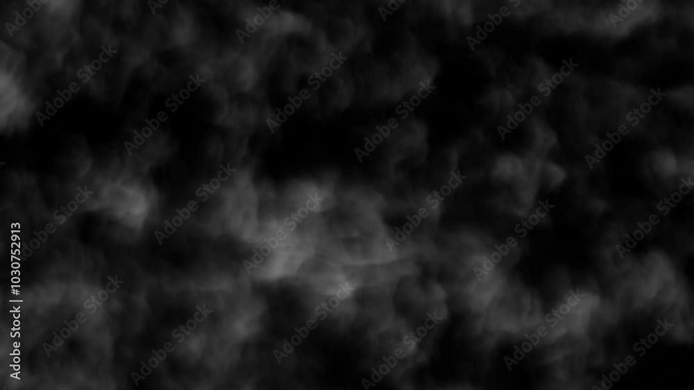 Smoke moving on transparent background. Perfect for transitions ...
