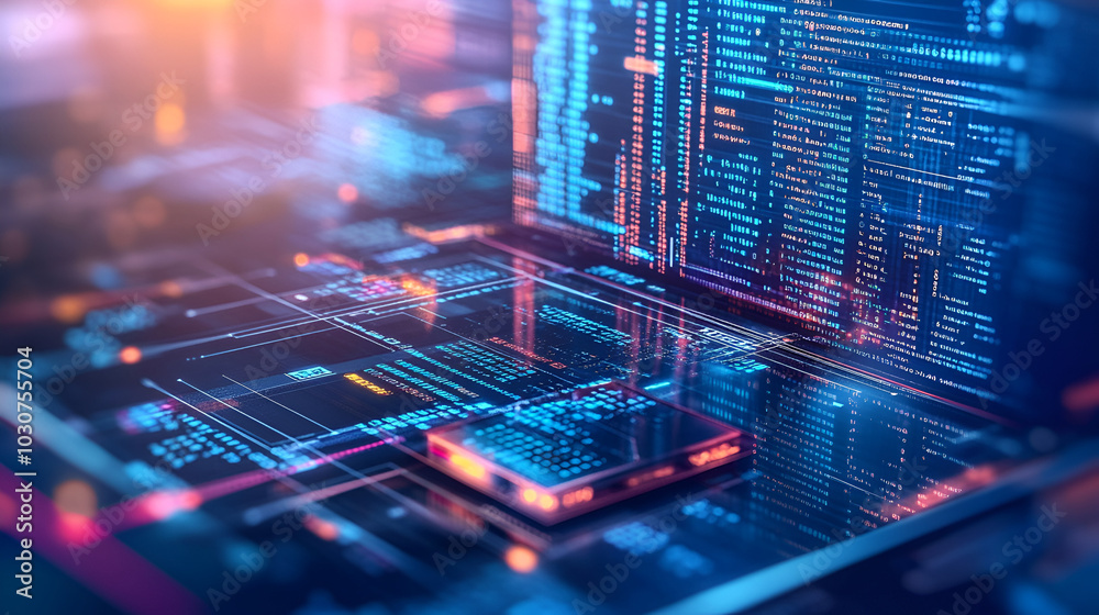 Programming coding and woma with focus, hologram and trading with cyber ...