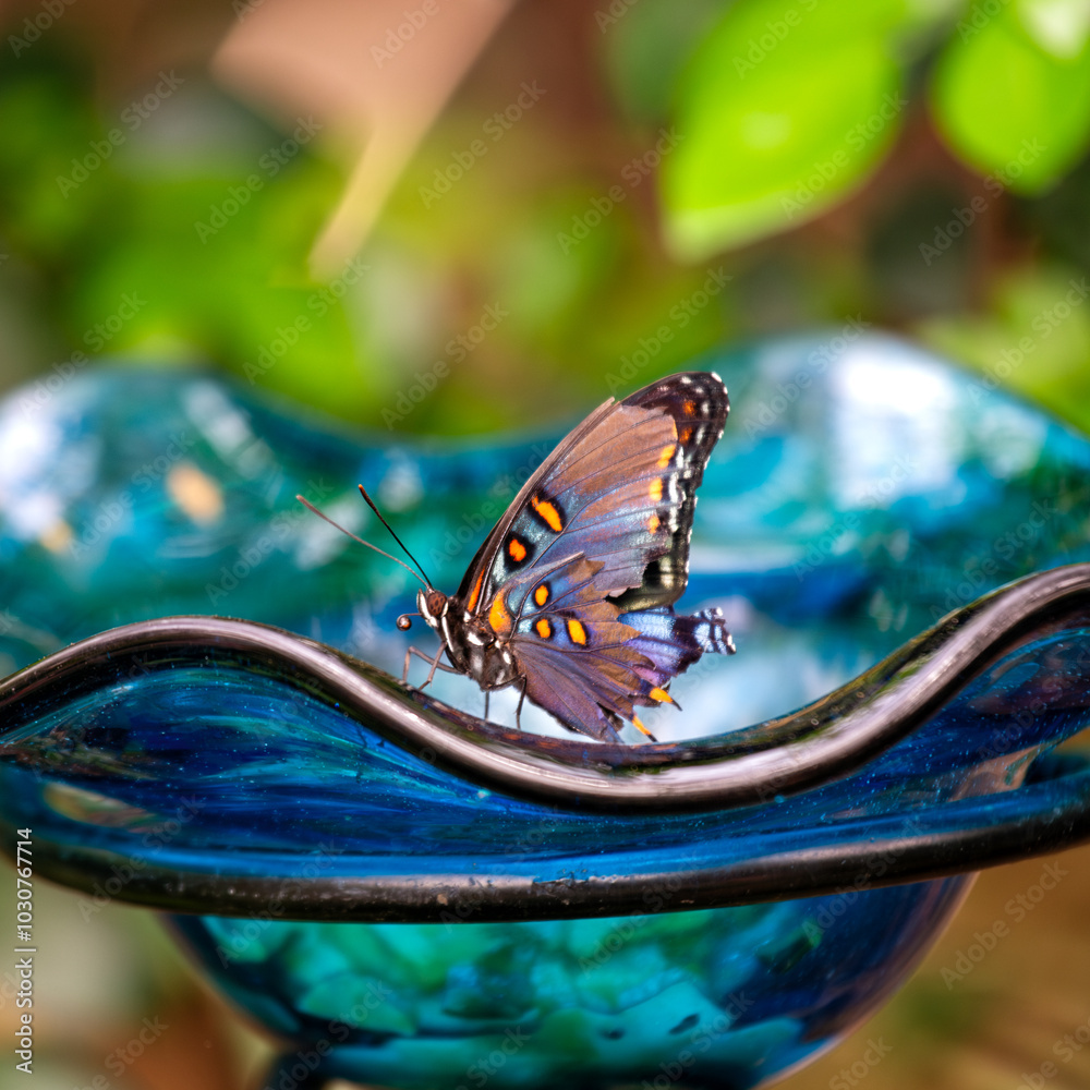 Red-Spotted Purple Butterfly (Limenitis arthemis) – Commonly found in ...