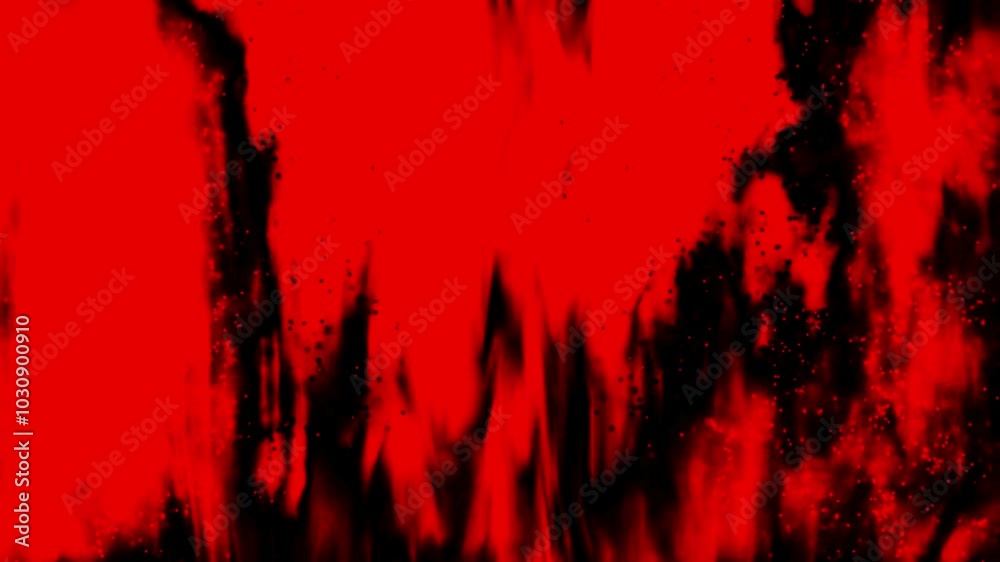 Dynamic Red Smoke Flow 4K Video for Any Creative Project or Work ...