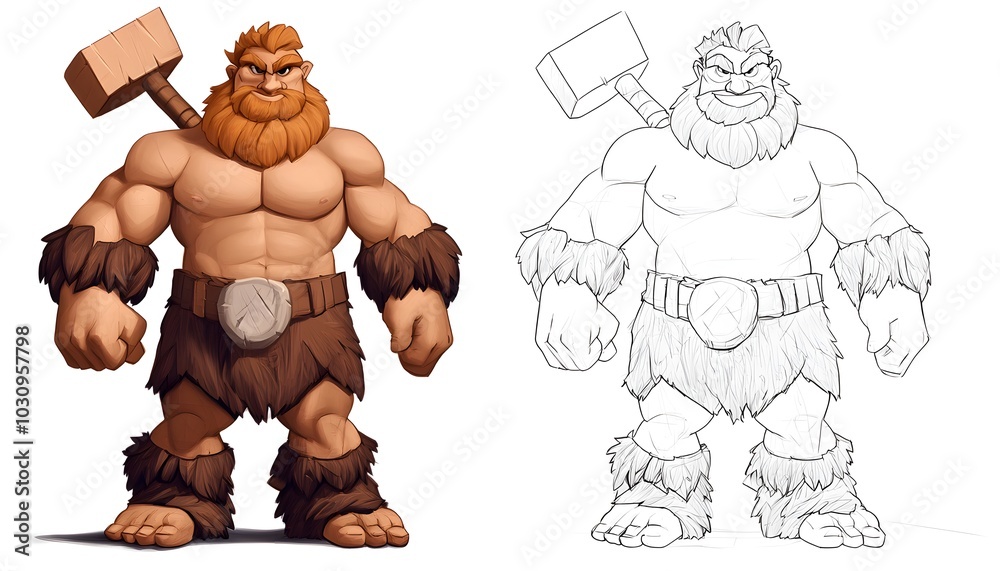 A hand-drawn sketch seamlessly transitioning into a fully rendered ... A hand-drawn sketch seamlessly transitioning into a fully rendered ...