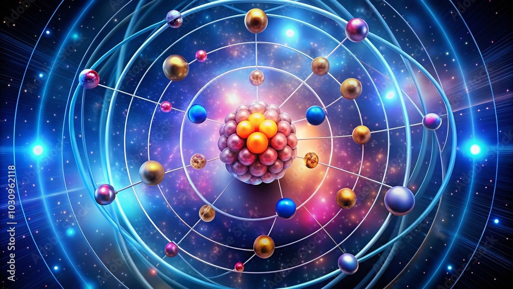 Detailed Sodium Atomic Structure Diagram Illustrating Electron ...