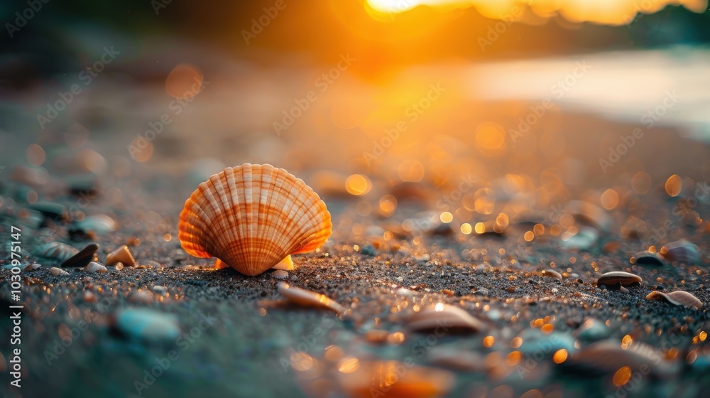 Abstract wallpaper featuring a nautilus shell, with a focus on its ...