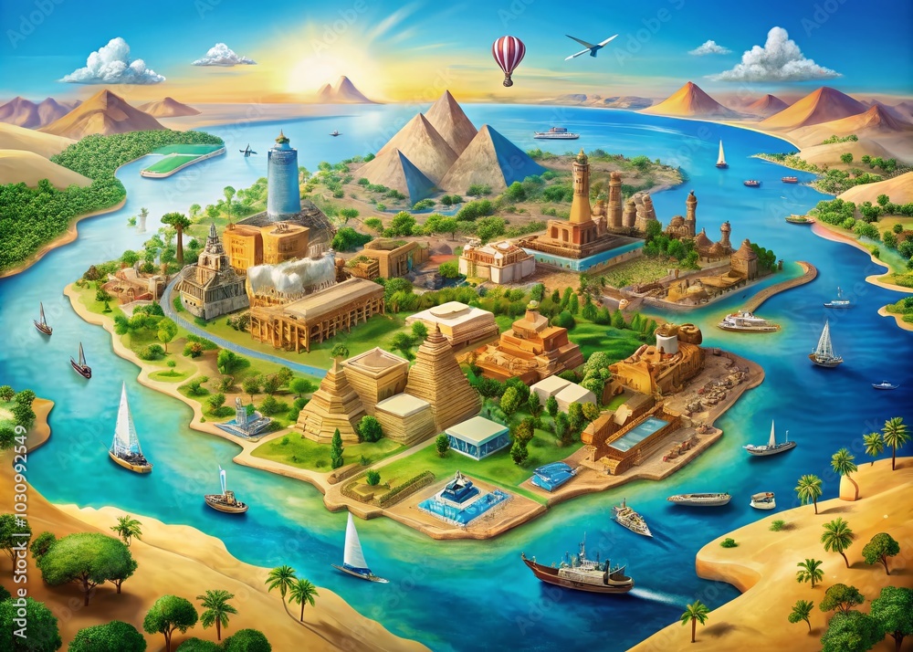 Explore the Modern Day Egypt Map: A Comprehensive Guide to Geography ...