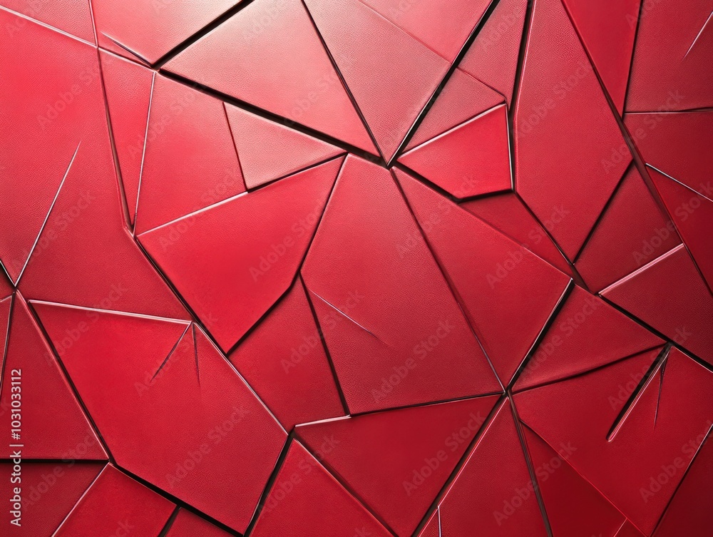 Geometric red wallpaper with a modern pattern intersecting lines and ...