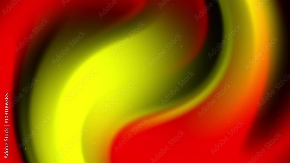 Swirling red, yellow, and green gradient abstract background perfect ...