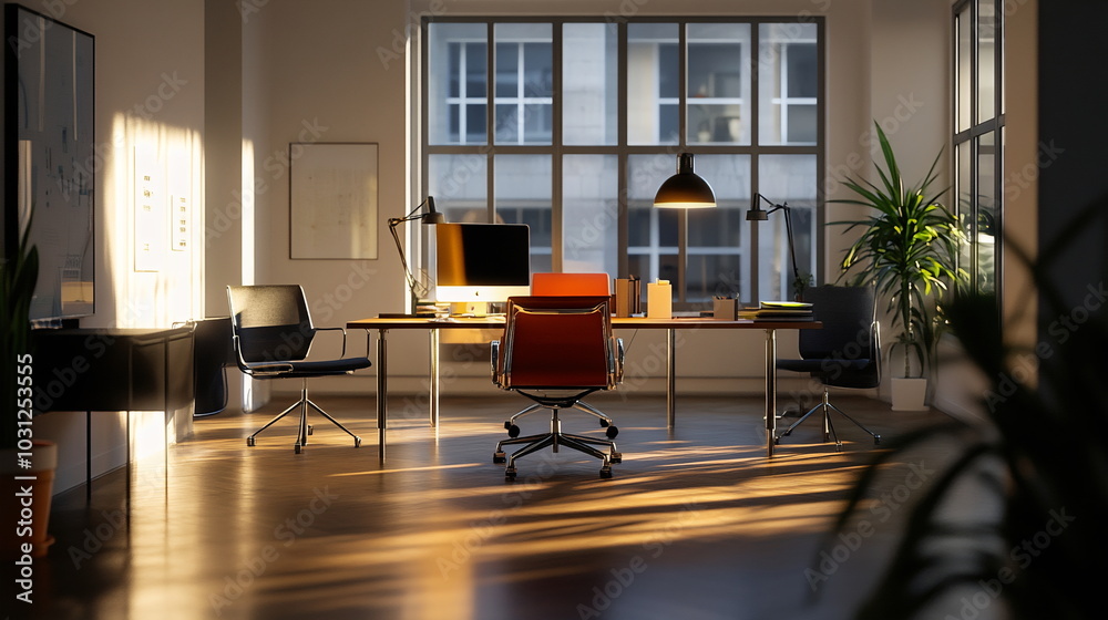 Elevating Workspaces with an Inspiring Modern Offices with a Natural ...