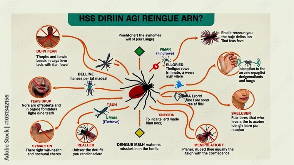An infographic on Lyme disease, featuring a tick biting human skin and ...