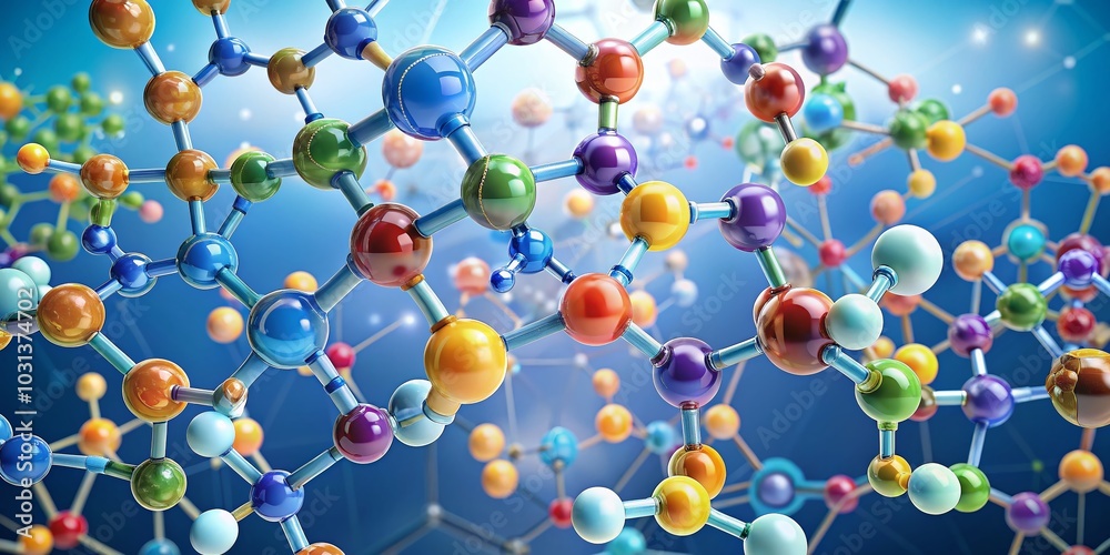 Educational Infographic On Monomers Polymers And Complex Molecule Structures In Organic