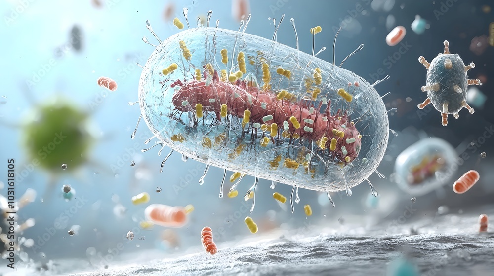 Conceptual diagram illustrating the endosymbiotic theory of the origin ...
