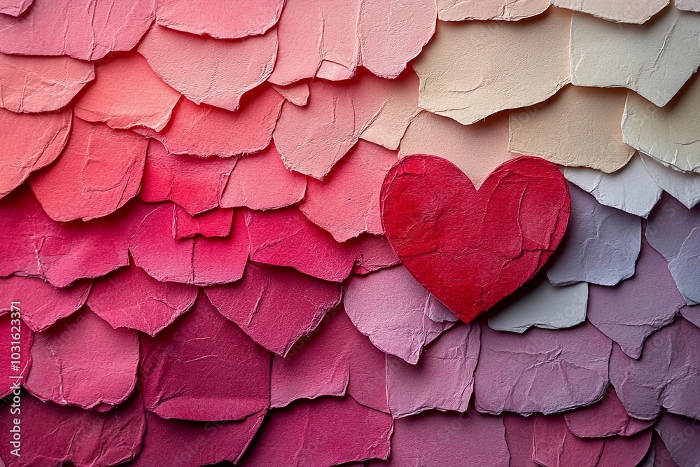 Repeated concentric squares in alternating colors, creating a ...