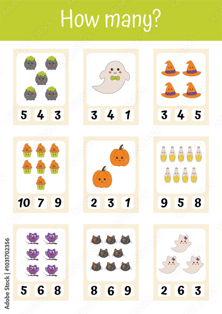 How many game with counting worksheets for kids. Counting to 10 ...