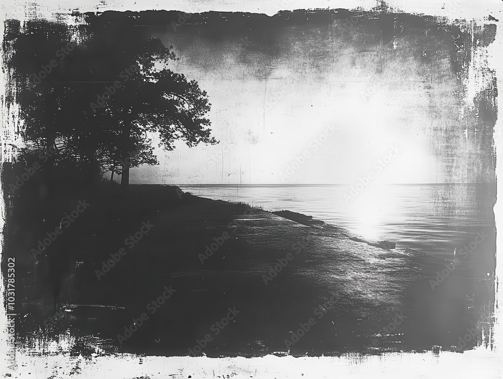 artistic photocopy noise texture overlay, creating a vintage grain ...