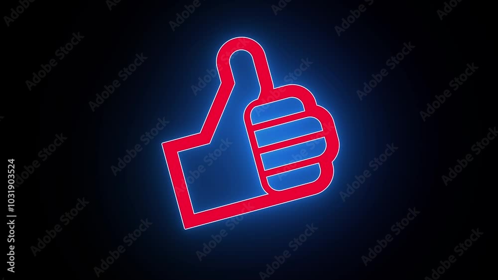 Animated Pop Up Subscribe Like Bell Notification Icon Button Clicked