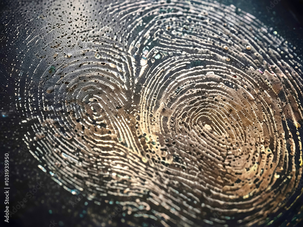 Poster Fingerprint, dactyloscopy. – Wall Art | UkPosters