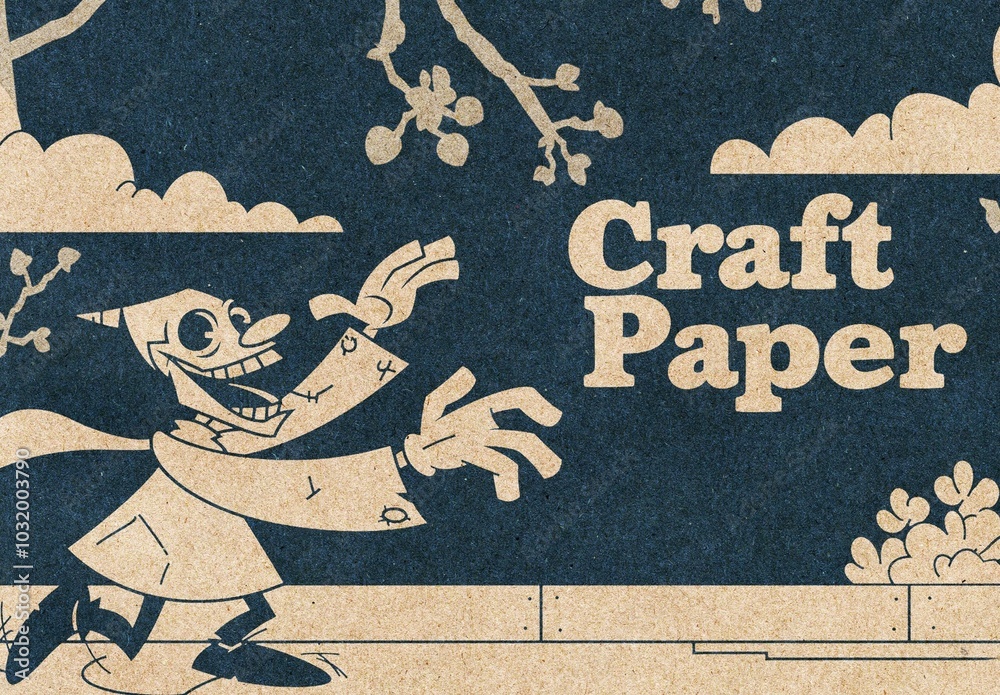 Craft Paper Textures Bundle Stock Template | Adobe Stock