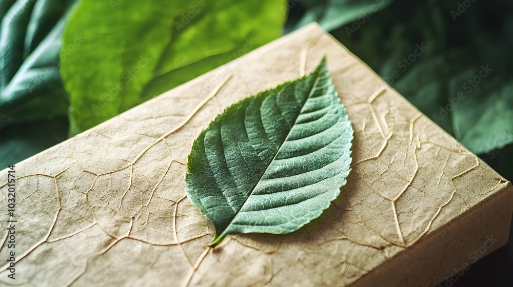 Biodegradable Beverage Carton Made from Pressed Leaves and Natural ...