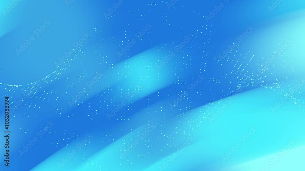 Light blue gradient background with white dots and curved lines for ...