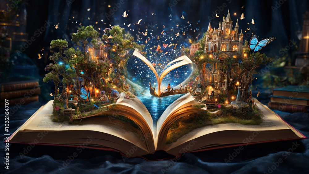 Imaginative Fantasy World Inside a Book: Exploring the Role of Reading ...