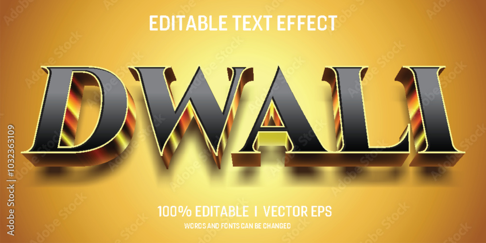 editable happy dwali vector text effect with modern style design Stock ... editable happy dwali vector text effect with modern style design Stock ...