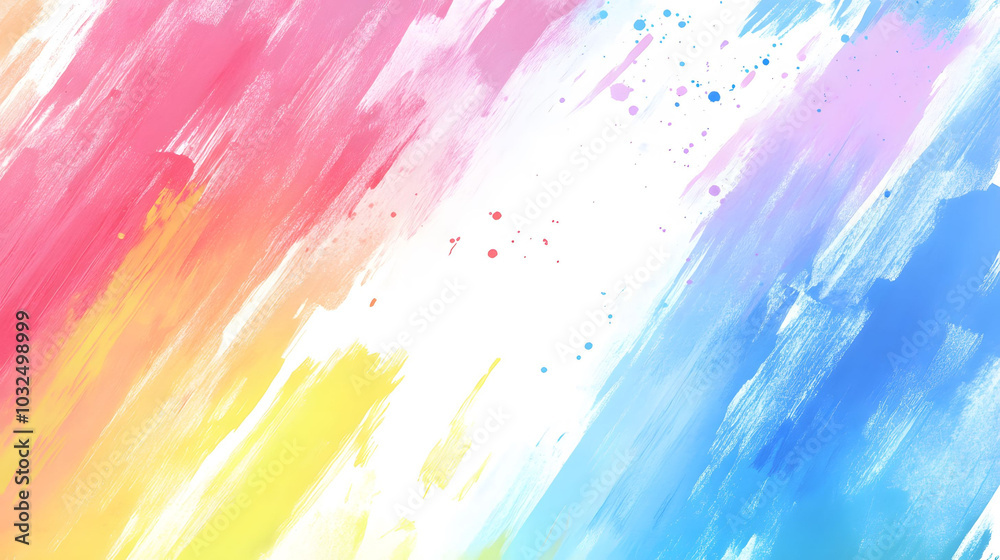 Pastel Brushstroke Calendar Background, Soft hues blend in large ...