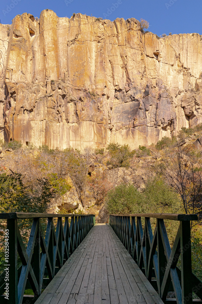 Ihlara Valley, whose name in historical sources is Peristremma, with ...