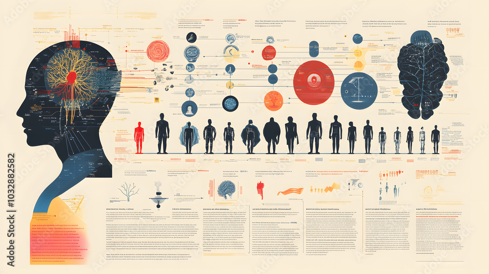 Engaging Infographic Depicting Each Stage of the Cycle of Think, Feel ...